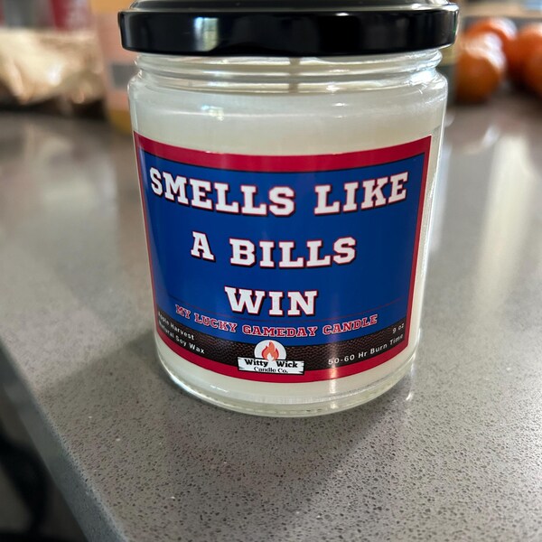 Smells Like A Eagles Win Game Day Candle, Philadelphia Eagles Sports ...