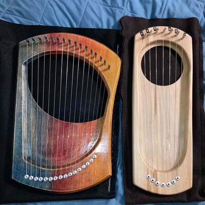10 & 11 String Prism Series Lyre - Etsy
