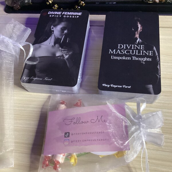 Divine Feminine Spicy Gossip Oracle Deck - Etsy