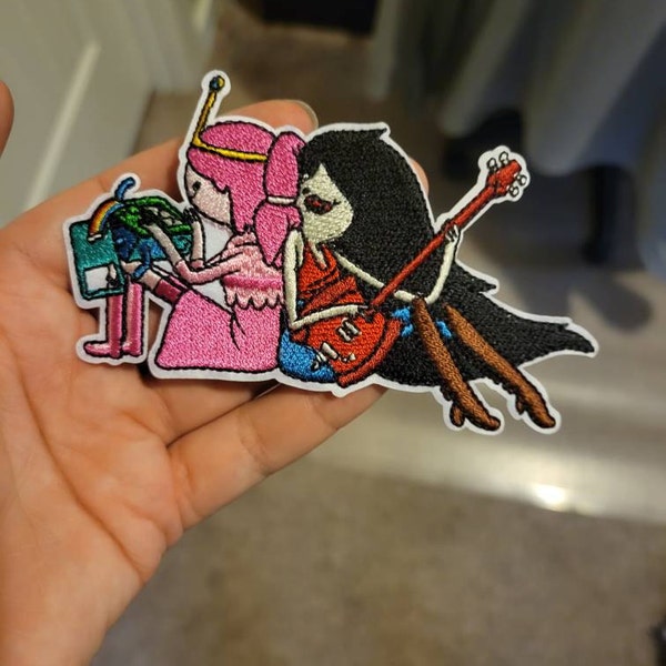 Adventure Time PB Marcy BMO Patch Cartoon Network Animation Embroidered ...