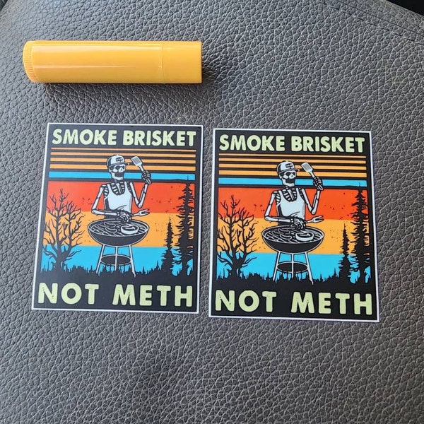 Barbecue Smoker Lovers Sticker Low and Slow - Etsy
