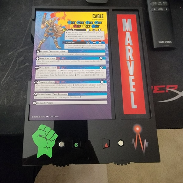 Marvel Crisis Protocol Compatible Character Dashboard - Etsy