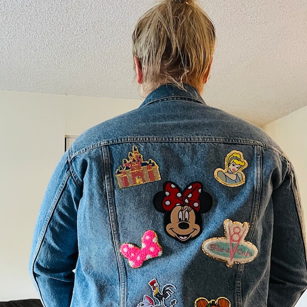 IRON ON Embroidered Princess Patches- Cinderella Patch- Ariel Patch ...