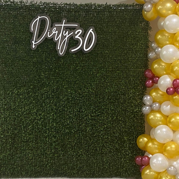 30th Birthday Custom Banner 30 Birthday Banner Personalized Banner 30 ...