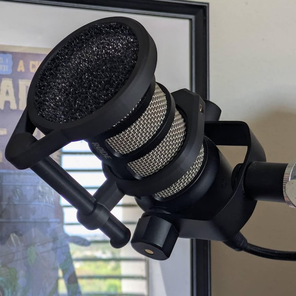 3D Printed Pop Filter for the Audio-technica AT2040 Microphone - Etsy