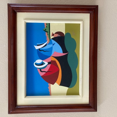 Amado Pena Monotype Original Art Southwestern Art Amado Pena - Etsy