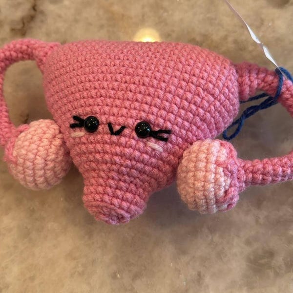 Spleen Stuffed Plushie Handmade Crochet Organ Nurse Gift Doctor Gift ...