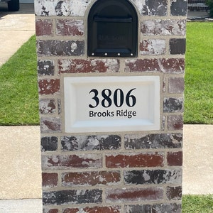 Address Blocks/house Numbers/address Plaque/address - Etsy