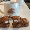 Bramble Farm Highland Cow Design Stoneware Mug Gift Boxed Artisan ...