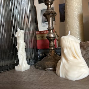 2pc Candle Set, Sculptural Candles, David Candle, Venus Candle, Modern ...