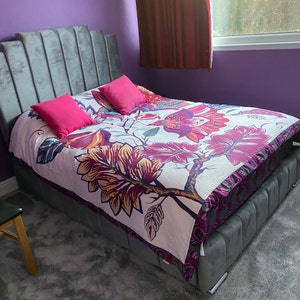 Harold Mini Ambassador Buttoned Bed Frame – Double, King, Super King ...