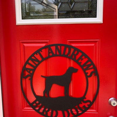 Bird Dog Theme Sign Wall Art - Etsy