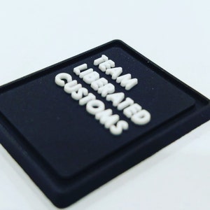 Custom Vinyl Badges.silicon Label.rubber Badges.sew on - Etsy