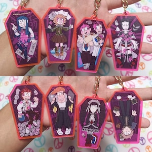 Homestuck Meowrails Nepeta and Equius Acrylic Charms - Etsy