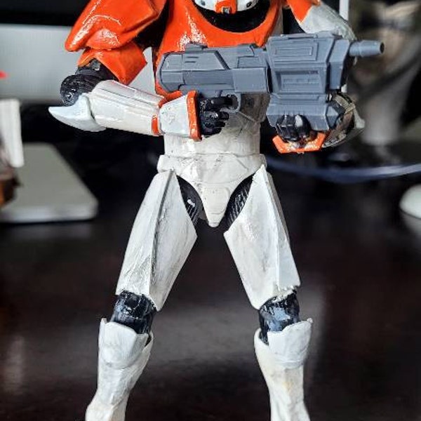 Clone Commando Kit (1:12 Scale) Black Series - Etsy