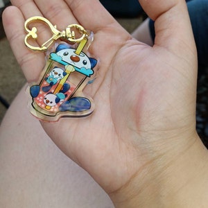 Bulbasaur Boba Keychain - Etsy
