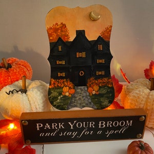 Practical Magic Inspired Victorian House Gouache Painting STICKER ...