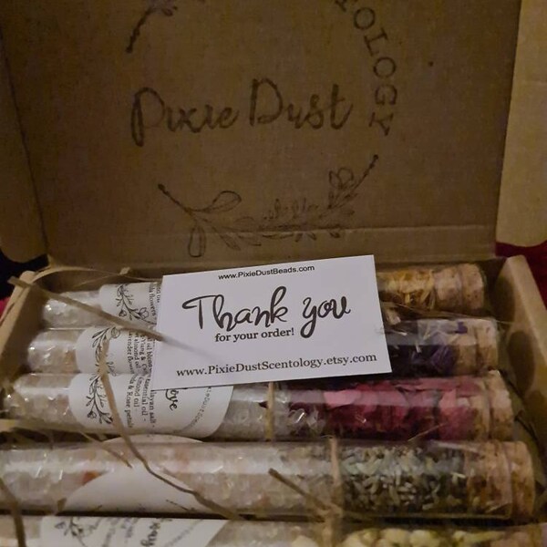 Bath Salts Tube Bath Salt Bath Salt Bath Salt Favors Spa Gift Natural ...