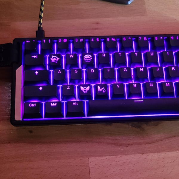 Create Your Own Custom Backlit Keycap| Mechanical Keyboard Keycap ...