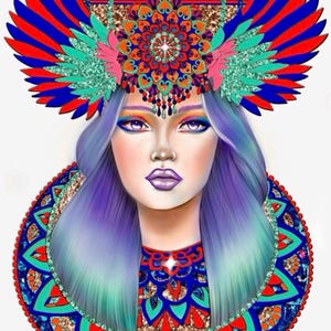 Wonderful Face bundle Pack Face Chart Coloring Pages, by Dinny M. Sidik ...