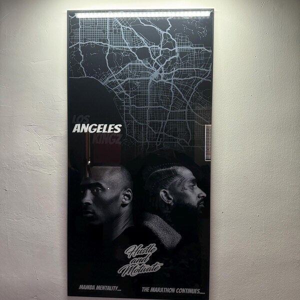 Yellow Squares Mirror Graphic Frameless Mirror Large Geometric Mirror ...