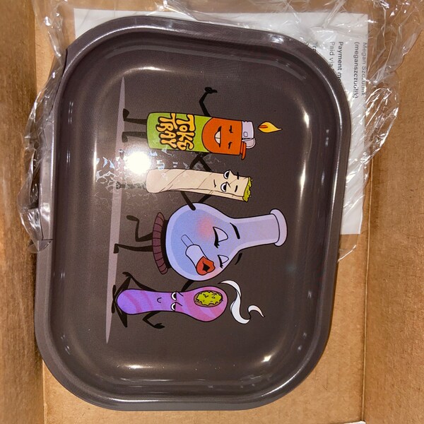 Smoke Squad Metal Rolling Tray | Small & Large Available - Etsy