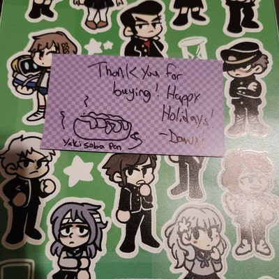 FF6 Character Sprites Vinyl Sticker Sheet - Etsy