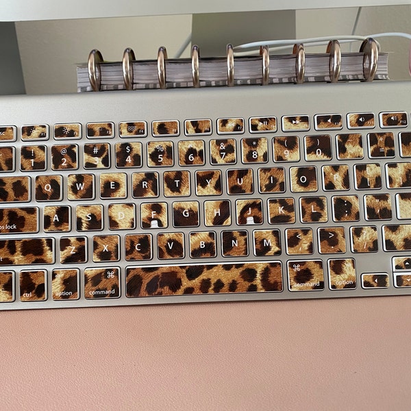 Leopard MacBook Keyboard Sticker | MacBook Keyboard Decal Pro 13 Air 13 ...