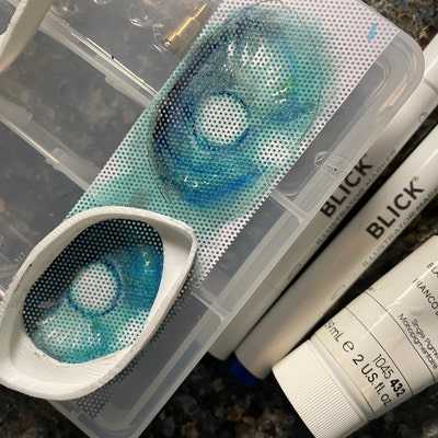 DIY .8mm and .5mm PVC Dye Sublimation Costume Eye Mesh - Etsy