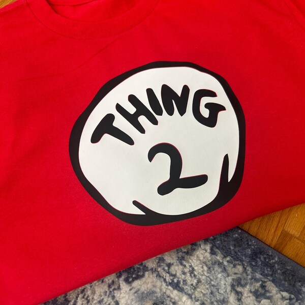 Thing 1 2 3 4 SVG Bundle | Svg Eps Dxf Png Format Bundle | Silhouette ...