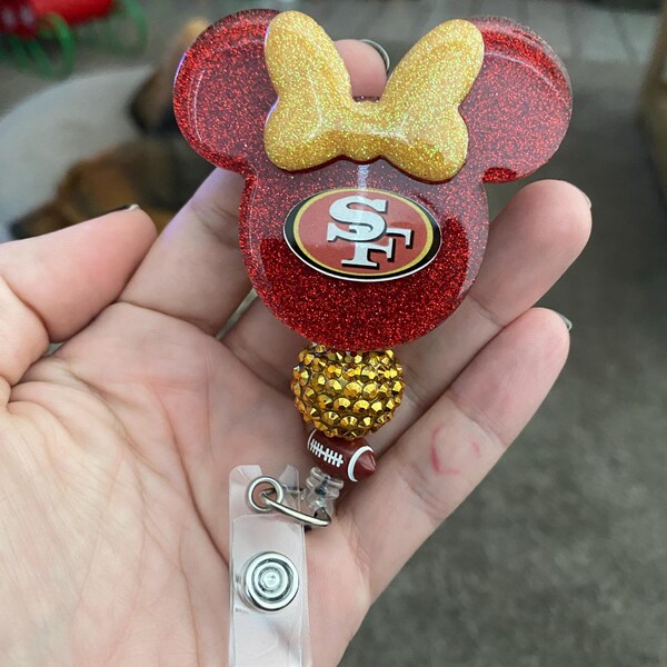 Sunflower Badge Reels/spring Badge Reels/sunflower Mouse Head Badge ...