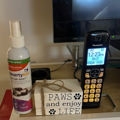 In This House We Narrate the Dogs Thoughts Tiered Tray Sign / Dog ...