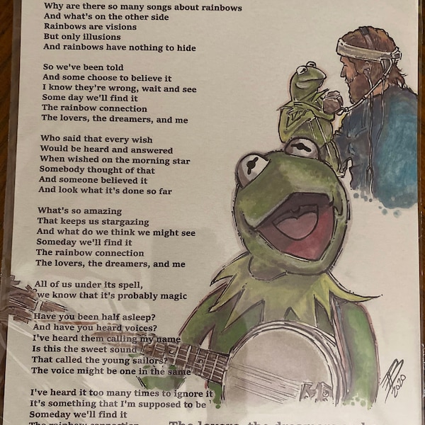Classic RAINBOW CONNECTION / Precious Kermit the Frog and the Legend ...