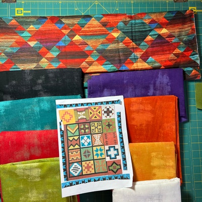 Taos Quilt Pattern Designed by Chris Hoover From Whirligig - Etsy