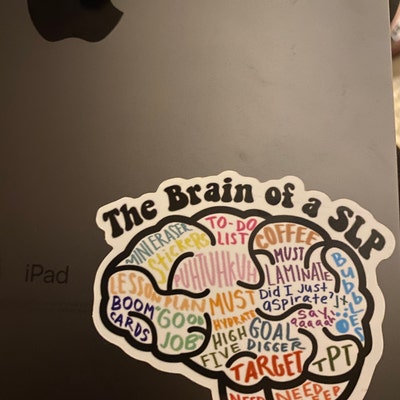 Speech Pathologist Sticker SLP Sticker SLP Grad Gift Cf Slp Speech ...