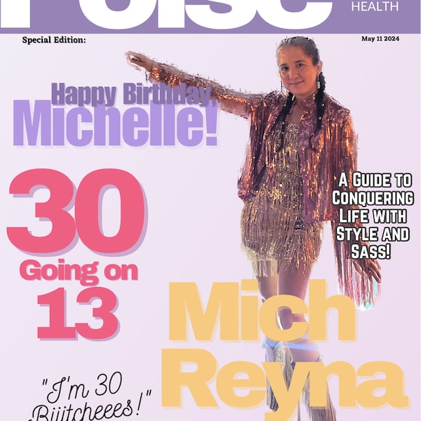 13 Going on 30 Party Theme, Poise Magazines and Covers Template, Poise ...