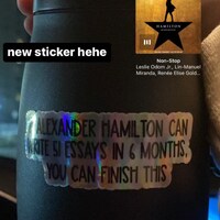 Alexander Hamilton History Sticker, History Sticker, Essays Sticker ...