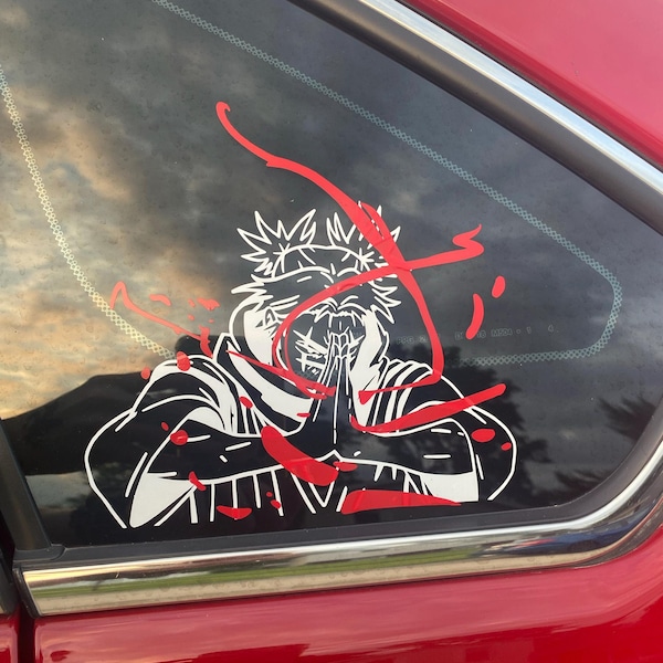 Suk, Una JJK, J J K Cursed Spirit, Jjkai Sen, Anime Car Decal, Anime ...