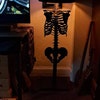 Skeleton Floor Lamp | Gothic Home Decor | Handmade by the Blackened ...