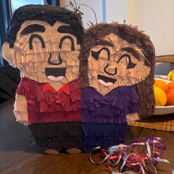 Custom People Piñata, Head Piñata - Funny Personalized Birthday Gift ...