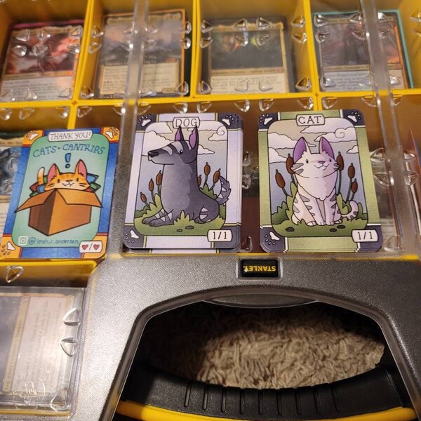 5 Dog // Rin and Seri // Tokens for Magic the Gathering - Etsy