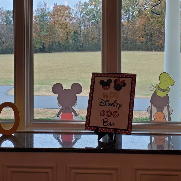 INSTANT DOWNLOAD Mickey Signs EDITABLE Mouse Signs Mickey Birthday ...