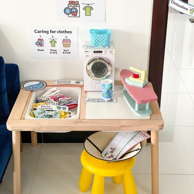 Laundry Dramatic Play Printable Pretend Play Laundry Bundle Instant ...