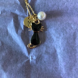 Personalized mermaid initial monogram locket necklace. | Etsy