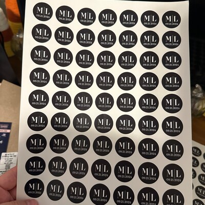 Custom Square LOGO Stickers Labels With Your Business Logo - Etsy