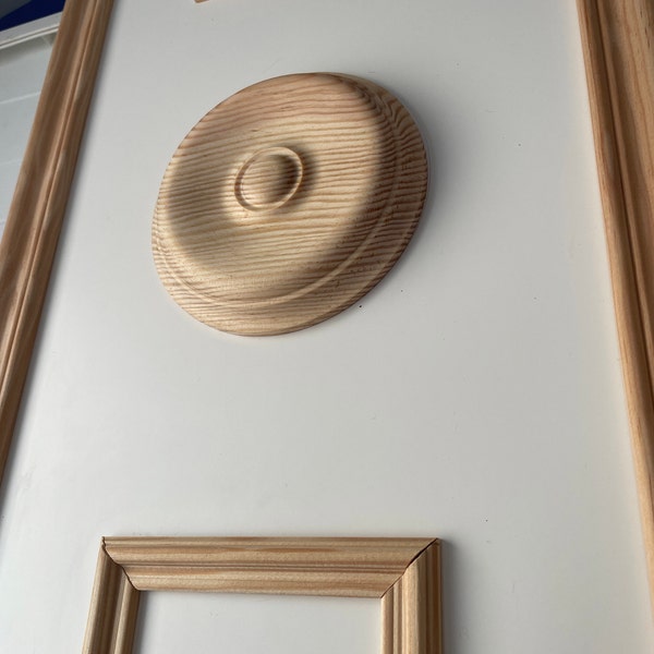 Set of 2 Finials Wood Furniture Finials Bed Finials Staircase Finials ...