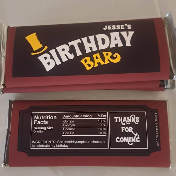 TEACHER APPRECIATION Chocolate Bar Wrapper Printable Instant Digital ...