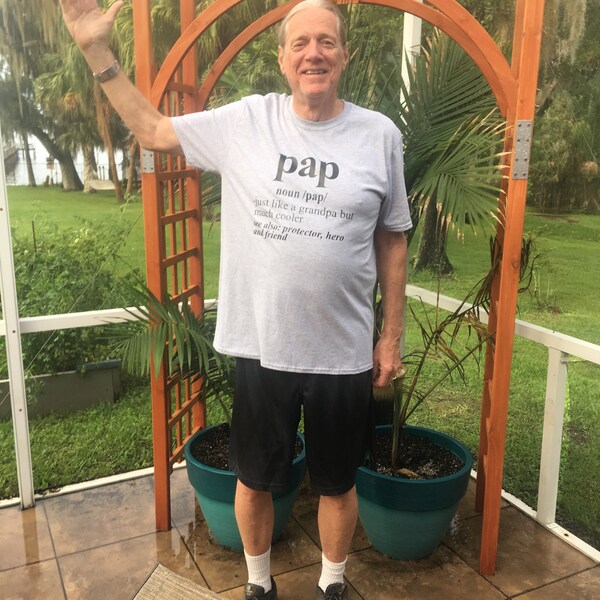 Pap Just Like A Grandpa but Much Cooler Unisex Shirt - Pap Shirt - Pap ...