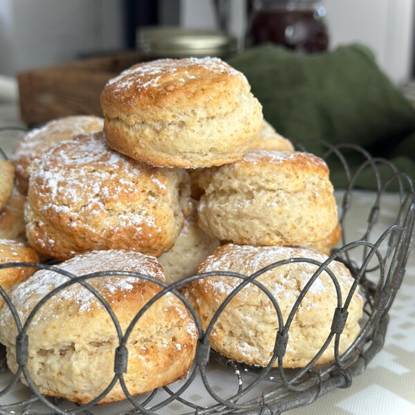 Victorian Wooden Butter Wheel, Treen Butter Stamp With Floral Pattern ...