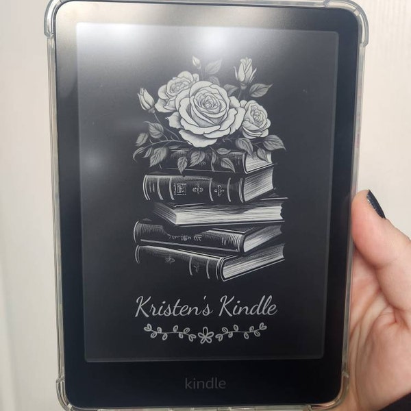 YOUR NAME Personalized Kindle Lock Screen, Wallpaper for Kindle ...